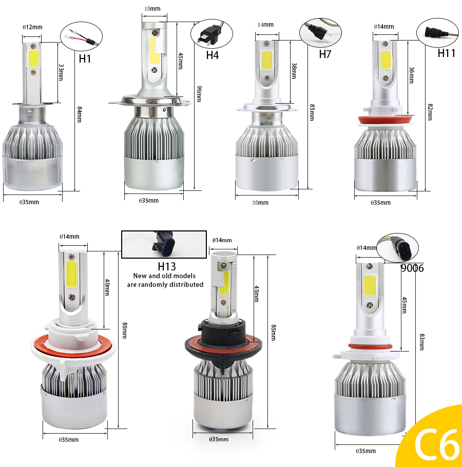 Car LED Headlight Bulb C6 - Buy car led headlight bulbs, wholesale car ... Car LED Headlight Bulb C6 - Buy car led headlight bulbs, wholesale car ...