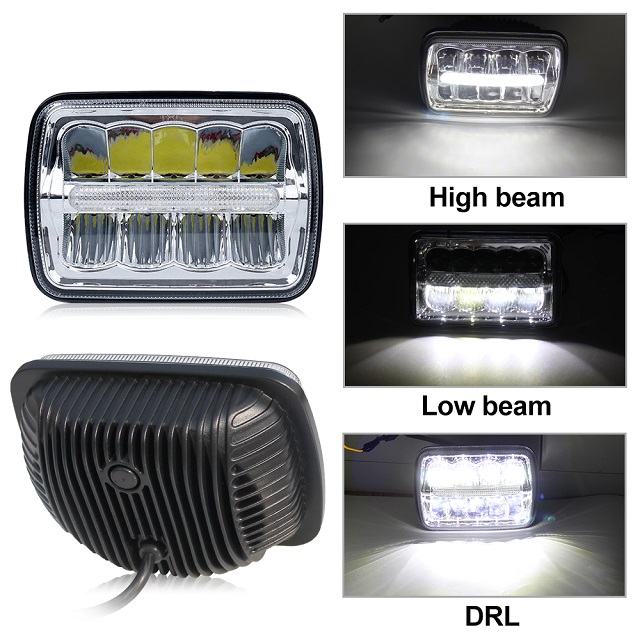 Truck Lite 5x7 Led Headlight 1003T - Buy truck lite 5x7 led headlight ...